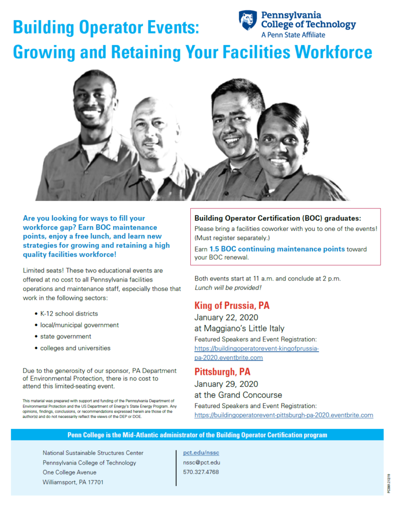 Building Operator Events: Growing and Retaining Your Facilities ...