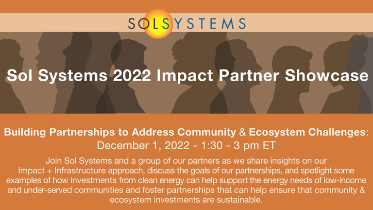 Sol Systems 2022 Impact Partner Showcase - Philadelphia Energy Authority