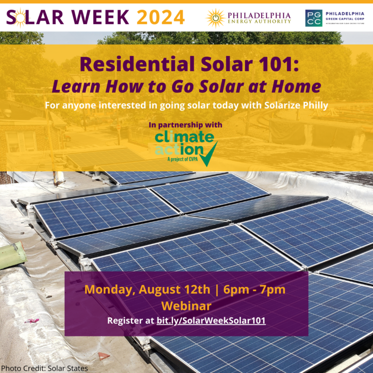 Residential Solar 101: Learn How to go Solar at Home - Philadelphia Energy Authority