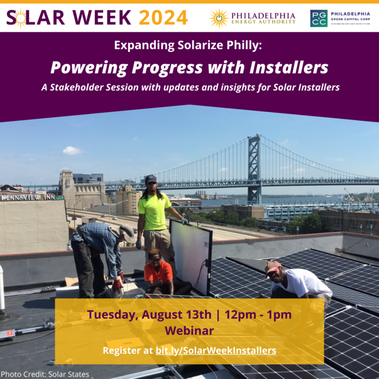 Expanding Solarize: Powering Progress with Installers - Philadelphia Energy Authority