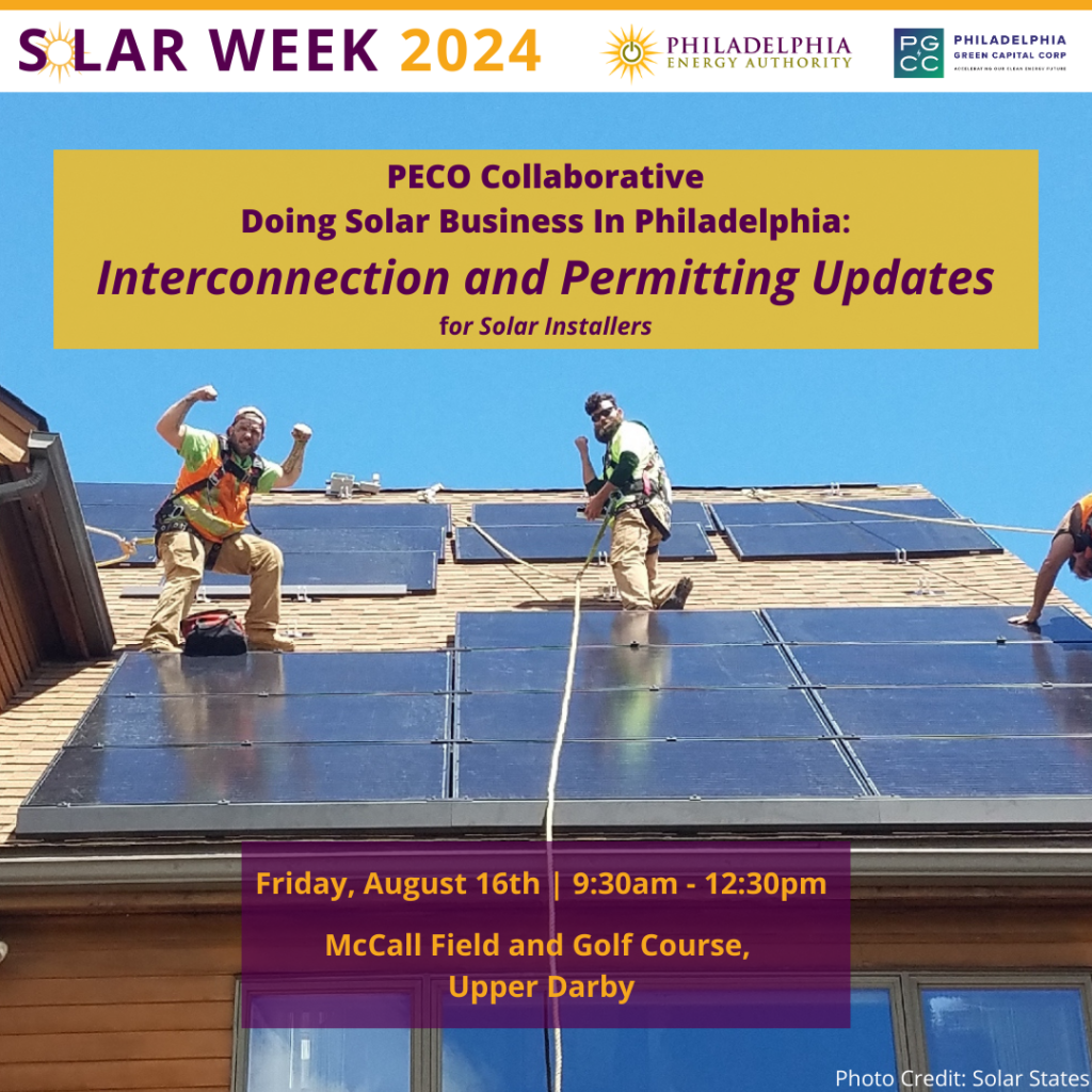 PECO Collaborative-Doing Solar Business in Philadelphia ...