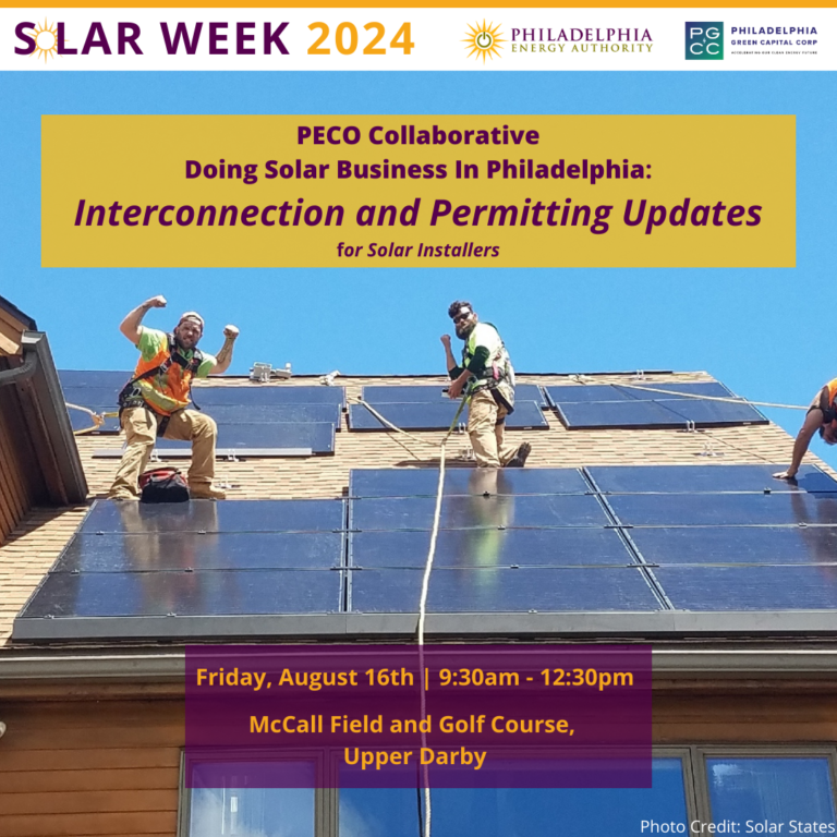 PECO Collaborative-Doing Solar Business in Philadelphia ...